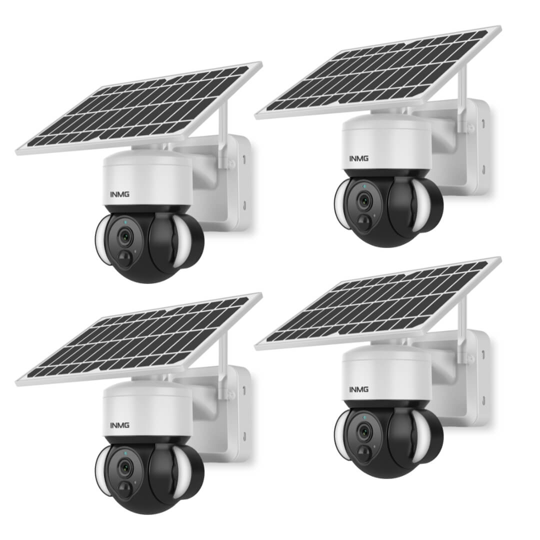 InoCam Solar Dome™ Caméra Rotative Sans Fil