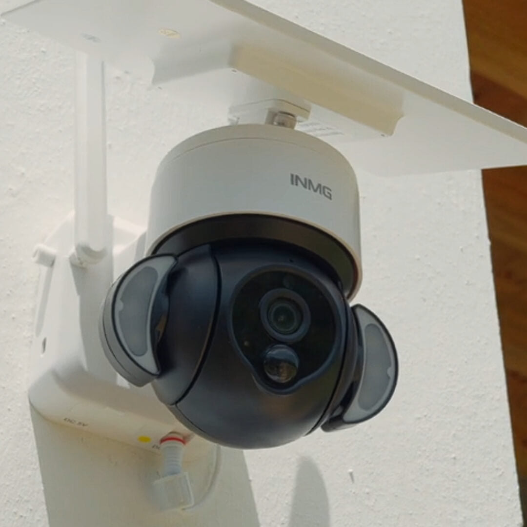 InoCam Solar Dome™ Caméra Rotative Sans Fil